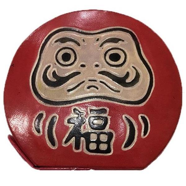 インバウンドのお土産としても人気の手作り革小物です。貯金箱としてご使用ください。