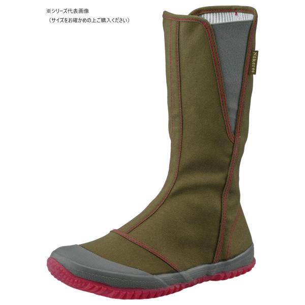 内側にファスナーがあり、大きく開くので脱ぎ履きが楽々。しっかりフィットするので作業がしやすく、細身で綺麗なシルエットも嬉しいポイントに。撥水機能付きだから水や汚れを寄せ付けにくい。中底には「Ag+(銀イオン)加工」が施されており、細菌の増殖...