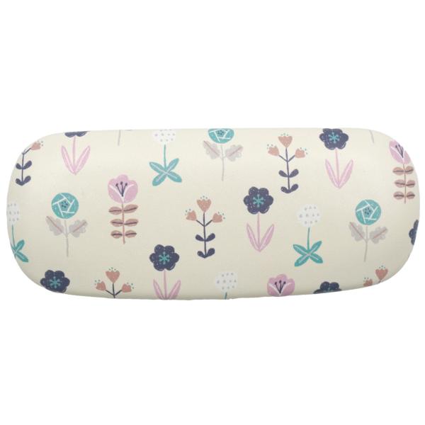 収納しやすいスリムな形のメガネケースです。