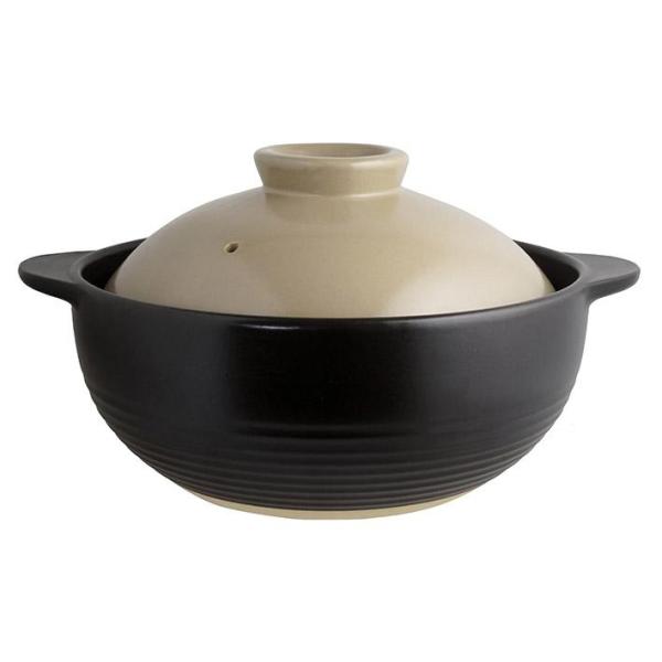 吹きこぼれにくい高い縁。具がたっぷり入る深型形状。おいしい鍋料理いろいろ。