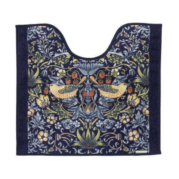 時代を超えて愛されるウィリアム・モリスの代表作の一つで、モリスの別荘である「ケルムスコット・マナー」でいちごをついばむツグミを見て描いたデザインです。1882〜1885年にモリス商会のマートンアビー工房で製作されていたハンドプリントを織物に...