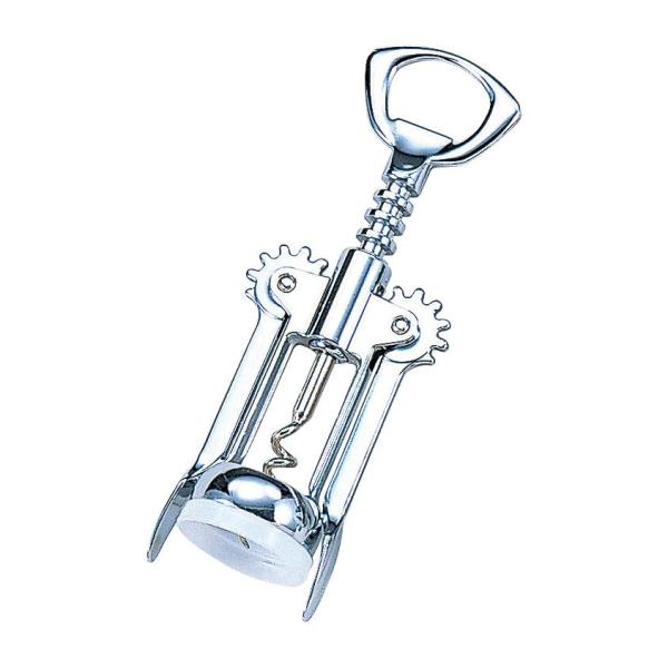 レバータイプのスクリューオープナーです。テコの原理でコルクが抜けるので力いらずです。