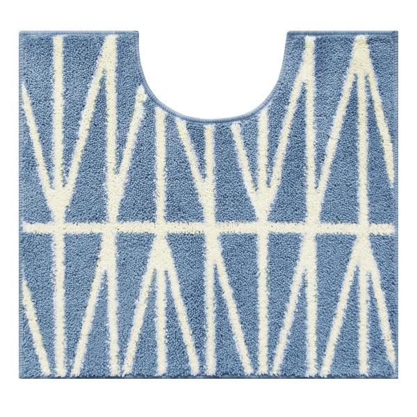 北欧風のデザインと、柔らかな色味が可愛いトイレマットです。