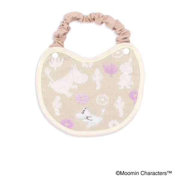 パイルで表現したポコポコとしたお花やキャラクターたちが可愛いデザインのベビースタイ。首回りがゴムになっており、動き回るあかちゃんにもぴったりフィットします。スナップボタンで付け外しも楽ちんです。触り心地のよいガーゼパイルはずっと触っていたく...