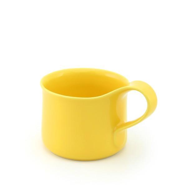 独特なハンドルとオーガニックカラーが可愛いマグカップです。