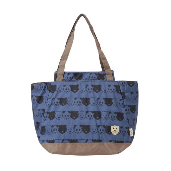 クマ→シロクマ→パンダのお顔がチェーンのようにつながった柄がかわいい、保温保冷バルーン型トートバッグ。大容量でしっかり収納。内側はアルミシートで保温保冷対応。保冷剤が入るメッシュポケット付き。普段のお買い物はもちろんレジャーシーンでも活躍し...