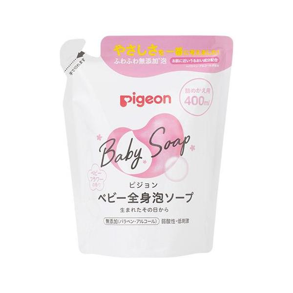 未熟な赤ちゃんの肌に不足しがちな、お肌本来のうるおい類似成分「ピジョンナチュラルモイスチャー※」配合した全身泡ソープです。(※セラミドNP+イソステアリン酸フィトステリル)お肌に近い弱酸性で、お顔も洗ってあげられます。お風呂の中も、お風呂上...