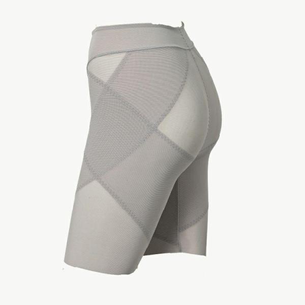 ウエストゴム無しでお腹のお肉の段差をなくすします。太ももサポートでパンツスタイルもシルエットスッキリします。腰痛改善にも効果大です。アウターに響きにくいデザインです。