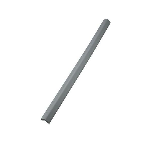 L字型クッション。やわらかな発泡ゴム製で、衝撃吸収性に優れています。機械室やボイラー室などのバックヤードに設置された機器類、作業時に接触しやすい棚や柱などのコーナーに取り付けてご利用ください。