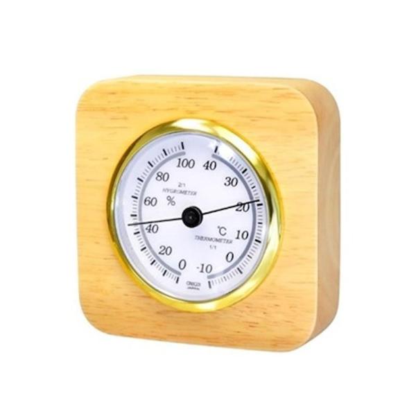 白木に金枠が際立ちます。洗練されたインテリアの一部としておすすめです。