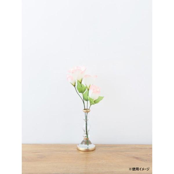 インド・フィロザバードで作られているハンドメイドの吹きガラス。ユニークな形状とゴールドのラインが大人っぽく高級感があります。シックなインテリアのポイントに。