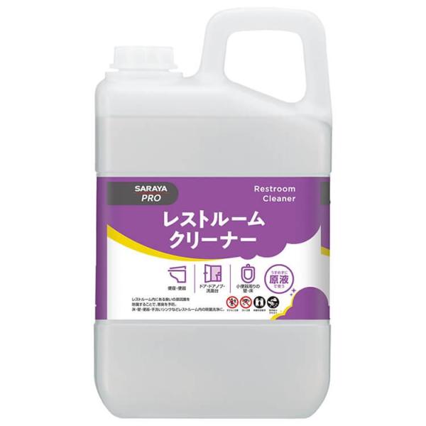 レストルームの洗浄・除菌・防臭にはこれ1本、感染対策にも。使用1分後には、ウレアーゼ産生菌に対して99.999%以上の除菌力を発揮します。グラム陰性菌やグラム陽性菌にも有効です。臭いの元になる菌を強力除菌することでアンモニア臭の発生を抑えま...