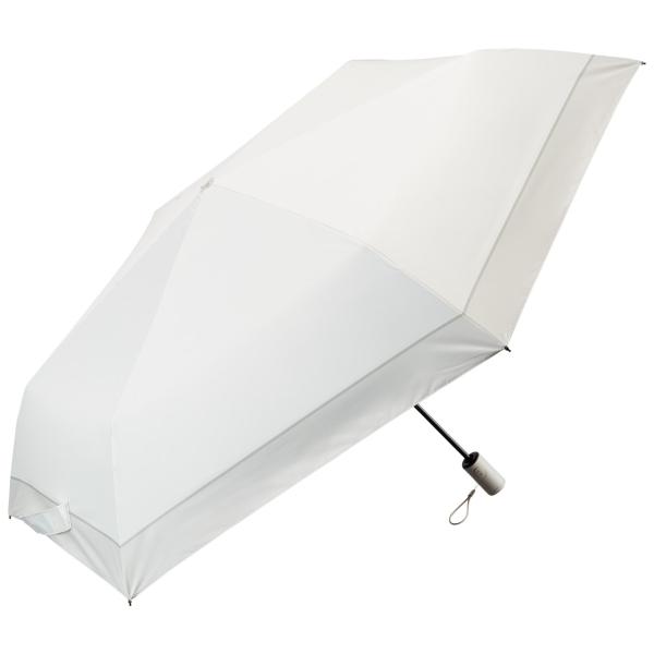 ワンアクションで操作できる自動開閉傘を軽量化。飛び出し防止機能搭載。UVカット率99.9%・高い遮光・遮熱性。シンプルなボーダーにポイントを加え、スタイリッシュな印象に仕上げました。シーンを選ばず使いやすいデザイン。