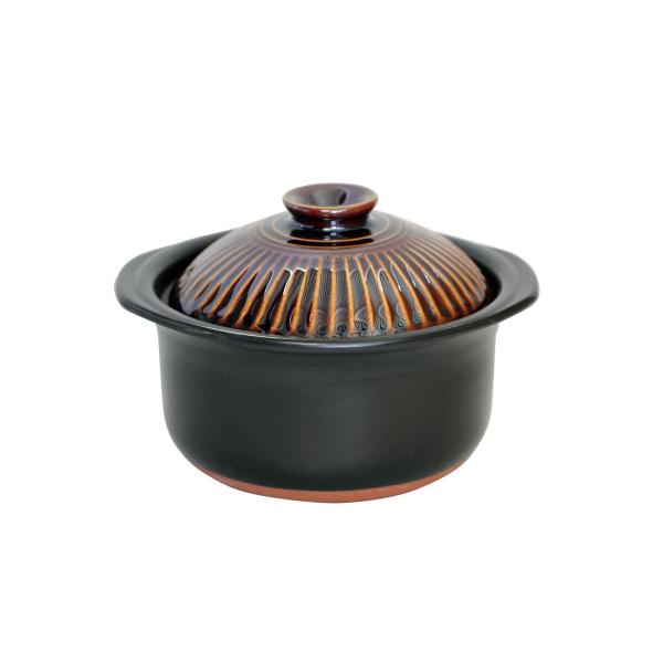 火加減いらず、手間いらずで約30分でふっくらおいしいごはんが炊きあがります。熱しにくく冷めにくい土鍋は、ご飯炊きに最適です。お米にじっくりと熱を伝え、また穏やかに蒸らします。炊き上げ時間を1〜2分延ばすと香ばしいおこげができます。もちろん炊...