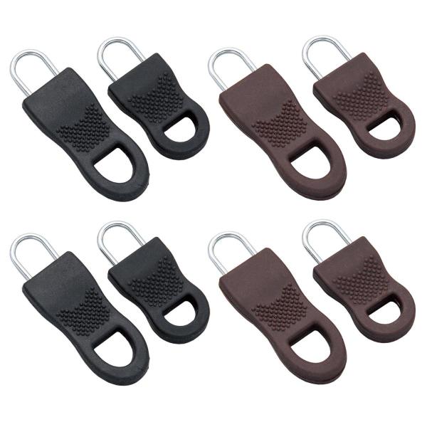 ＼引手の壊れたファスナーが復活／・工具不要でカンタンに取り付けられるファスナー修理セット♪・修理するもののサイズや色合いに合わせて使い分けできる◎・バッグやポーチなどの小さくて持ちにくい引手も、大きくなって持ちやすい◎・シリコン製なのですべ...