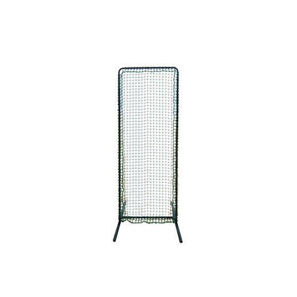 硬式球対応のディフェンスネット。軽量4kgで移動もスムーズです。スリーブロック(PAT)方式でネットの取り付けも簡単です。前面防球トス用ネットですが、サイドネットにも応用OKです!