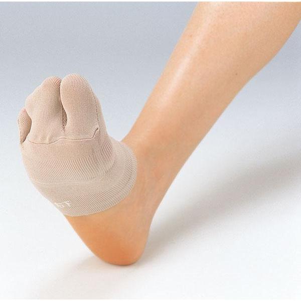 ゆるんだ中足関節とリスフラン関節を締めることで親指と小指が広がり、アーチがサポートされます。これによって指が開き、正しい歩行ができ、外反母趾・内反母趾を緩和し、痛み・だるさをやわらげます。ソルボが親指つけ根にかかる圧力を分散し、中足部と脚の...