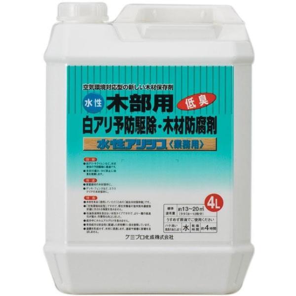 塗膜を形成せず、木材に浸透し効果を発揮します。空気環境対応型で、厚生労働の室内気中濃度指針値に示される物質は含んでいません。