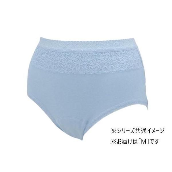 普通の下着感覚でご使用頂けるショーツです。フロントレースのおしゃれなデザイン。5層構造の吸水布には、消臭効果のある素材を採用しています。