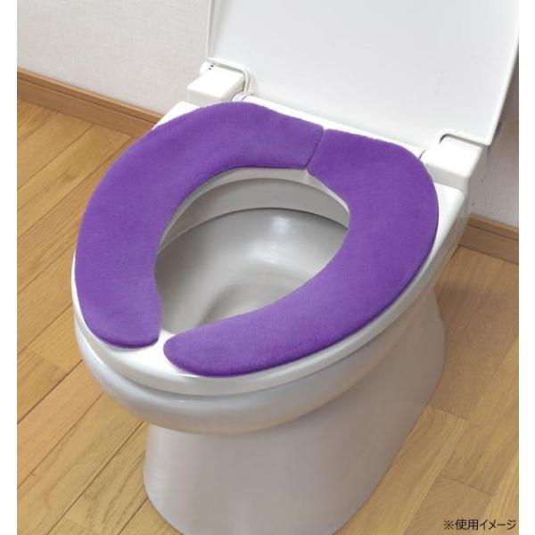 厚みが約9mmある、ふっかふかの便座シートです。おくだけでピタッと吸着し、便座を立ててもズリ落ちません。洗濯機で丸洗いも可能。オールシーズン快適にお使い頂けます。