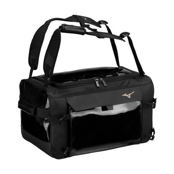 大人気！大特価セール！最安値に挑戦！4色展開の背負えるセカンドバッグ。汚れをふき取りやすいエナメル素材！【MIZUNO】ミズノ グローバルエリート セカンドバッグエナメル 45L 1FJDB012（野球・ショルダーバッグ・スポーツバッグ・中...
