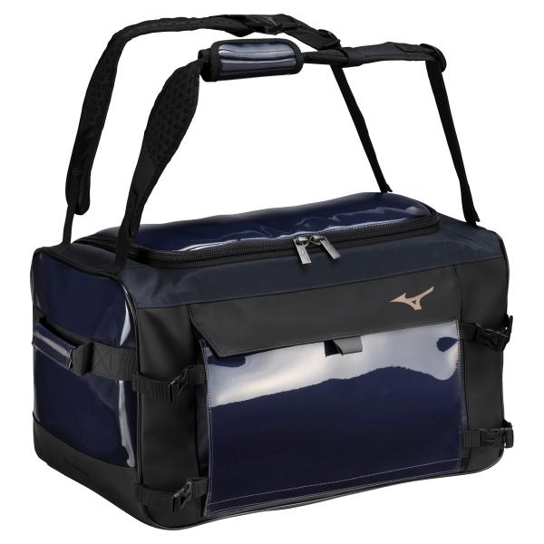 大人気！大特価セール！最安値に挑戦！4色展開の背負えるセカンドバッグ。汚れをふき取りやすいエナメル素材！【MIZUNO】ミズノ グローバルエリート セカンドバッグエナメル 45L 1FJDB012（野球・ショルダーバッグ・スポーツバッグ・中...