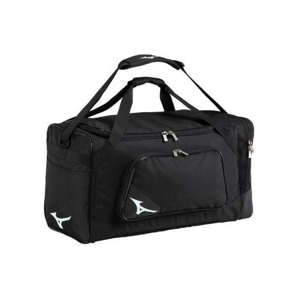 送料無料！大人気！ミズノ大型バッグ！大特価セール！最安値に挑戦！キャッチャー道具やヘルメットなどのチーム用品を収納可能。野球以外のスポーツでも使用可能な75Lの大容量チームバッグ！【MIZUNO】ミズノ チームバッグL 75L ブラック ユ...