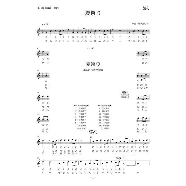 「夏祭り」Whiteberry2000年リリース、Whiteberryの楽曲。原曲は1990年リリース、JITTERIN'JINN（ジッタリン・ジン）。夏の定番曲ともなっている元気いっぱいの名曲！夏祭りなどのイベントでも篠笛で演奏したら盛り...