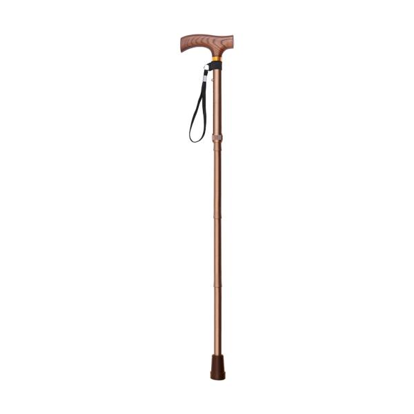 ●本体寸法：W38×D120×H840〜940mm●本体重量：0.34kg●材質：グリップ/木製(ブナ)、本体/アルミ、足ゴム/合成ゴム、ストラップ/ナイロン●シャフト径：19mm●当社杖先ゴム対象：RQS-GM1、RQS-GM3●折りたた...