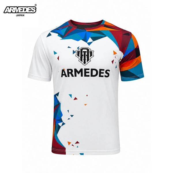 ARMEDES AR-107のコンプレッションシャツは、スポーツを楽しむ全ての男性にぴったりのアイテムです。接触冷感素材で、暑い日でもひんやり快適！さらに、UVカット99％で紫外線対策もバッチリです。吸汗速乾機能があるので、汗をかいてもすぐ...