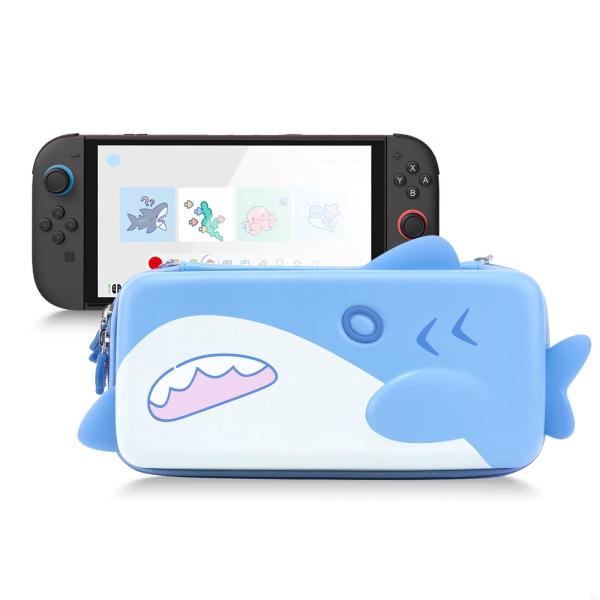 ・【令和7年2025年最新版対応機種】「全面保護」：Switch2用収納ケース。手触りサラサラで、色落ちにくく、Switch2本体を優しく守ります。・「大容量」：Switch2本体、Joy Con、HDMIケーブル、ゲームカード10枚、充電...