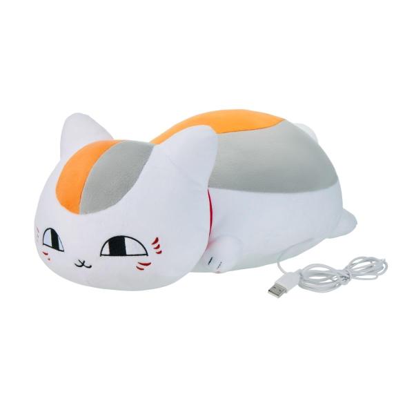 ・『夏目友人帳』より、お馴染みのニャンコ先生が “あったかぬいぐるみ” として登場。ファン必携アイテム。・本体サイズ：全長約370mm。膝の上にちょうど乗せやすく、ふわふわ素材で抱きしめたくなる感触。・ニャンコ先生のおなかがUSBでポカポカ...