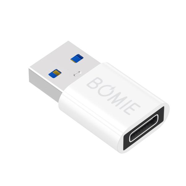 ・【USB3.0 急速充電】このType-C (メス) to USB 3.0 (オス) 変換アダプタはQC3.0/2.0、AFC、FCP急速充電プロトコルをサポートし、PD27W/66W QC100W電源をサポートし、5V/2.1A、9V/...