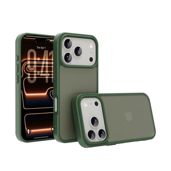 ・【対応機種】iphone 17 pro 専用のクリアケース。精密設計で端末にぴったりフィットし、しっかり保護。・【MIL規格の耐衝撃設計】 米軍MIL規格の衝撃吸収ポケットを四隅に内蔵。様々な角度から落下させる実験をしたところ、本体に傷は...