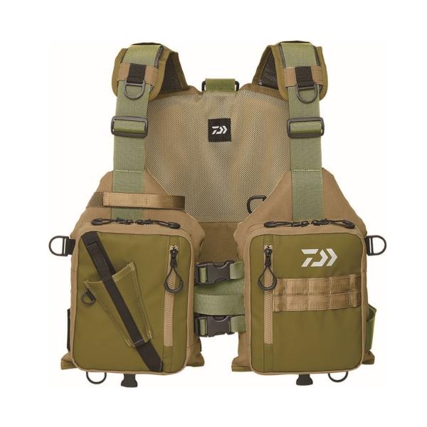 基本機能を網羅し軽量を追及したアクティブゲームベスト汚れの付きにくく乾きやすい素材をポケット前面に新採用。好評の背面メッシュ素材を全カラーに採用し、通気性を向上。ルアーやシンカーチェンジの際に便利な内ポケット構造。チェストアジャスター機能に...