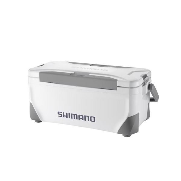 シマノ独自設計のタフで軽量なボディ。60cmクラスの大型魚を美しく入れられるキャパシティが魅力最大60cmの魚を曲げずにまっすぐ収納が可能。専用設計された断熱材を全面に配置することで、I-CE値45hという高い保冷力を確保。またスペーザ35...
