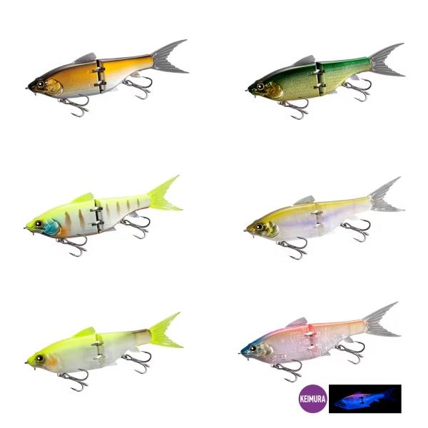 ビッグフィッシュを引き付けるグライドアクション。操ることに特化した、もう一つのアーマブースト機構を搭載したグラヴィテーター220SF。アングラーが意図してビッグフィッシュに仕掛けることができるグライドベイトです。ボディをコンパクトに折りたた...