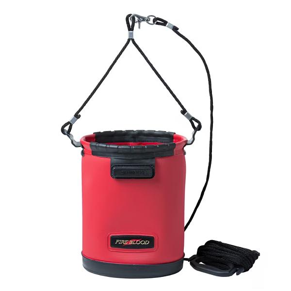 さらに耐久性が向上した水汲みバッカンリミテッドプロフィッシュバッカンに水をためるのに、効率よく水を汲める細長形状を採用。磯で擦れやすい底面や口枠部分を補強し、耐久性を大幅に向上させた、リミテッドプロユーザーにとって嬉しいアイテム。☆★掲載写...