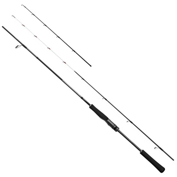 S66ML軽めのルアーを使ったアップテンポなゲームに。ジグウェイトMAX80gの汎用性に富んだスピニングロッド。さまざまな釣りを卒なくこなす。表記はミディアムライトながら確かなバットパワーを備え、不意の大物にも対応。浅場でのティップエギング...