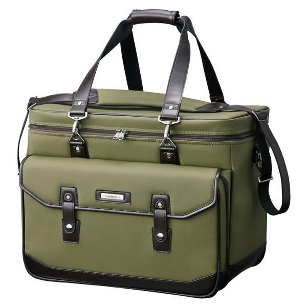 機能と上質さを追求した、シマノ最高級へら専用バッグ。和のテイストあふれるカラーをまとった表面生地は、防水性があり汚れが付きにくいポリウレタンを使用。フロントポケットにフラップを設けることで、雨の浸入を軽減します。適度な太さのハンドルとショル...