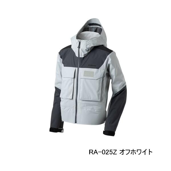 ◆ゴアテックス(R)ストレッチと立体パターン設計により、動作時のストレスを軽減するフラグシップウェーディングジャケット。RA-025W以上に肩周りの可動域を確保し、ミドルレイヤーを着込んでも快適にキャスト可能。手首には片手で締められるクロロ...