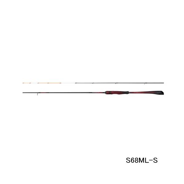 ◆S68ML-Sさまざまなシチュエーションに対応でき、特にバーサタイル性能の高いモデル。長めのレングスを活かした繊細なアプローチも、MLパワーによるパワフルな展開もどちらも1本でこなせます。波の高い状況では、安定したエギの操作を行える一方で...