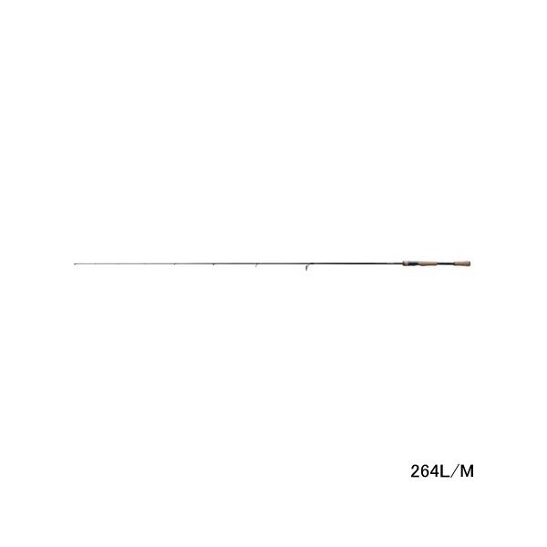 ◆264L/MPOWER FINESSE &amp; SMALL SWIM BAITINGショートレングスながら、そのスペックからは想像できないポテンシャルを秘めたパワーテクニカルロッド。バイトに追従する繊細なLパワーのソフトティップと、M...