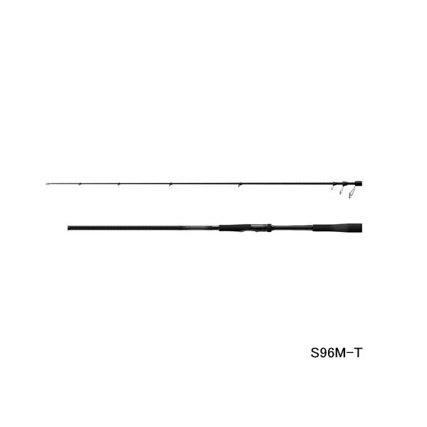 ◆S96ML-T操作性と遠投性のバランスに優れた9’6”レングス。7〜12cmクラスのミノーやシンキングペンシル、12〜20g台のバイブレーションやトッププラグ、35gまでのメタルジグなどに適応。シーバスはもちろん、近海の多種多様なターゲッ...