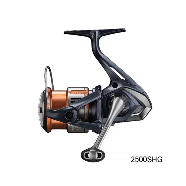 ◆2500SHG2500Sハイギアモデル。PE0.6号-200mのラインキャパで、バスから本流トラウトまで使える2500サイズのハイギアモデル。手返し重視のバスフィッシング、流れの中でのルアー操作にすぐれたモデルで、バス、トラウト、エギング...