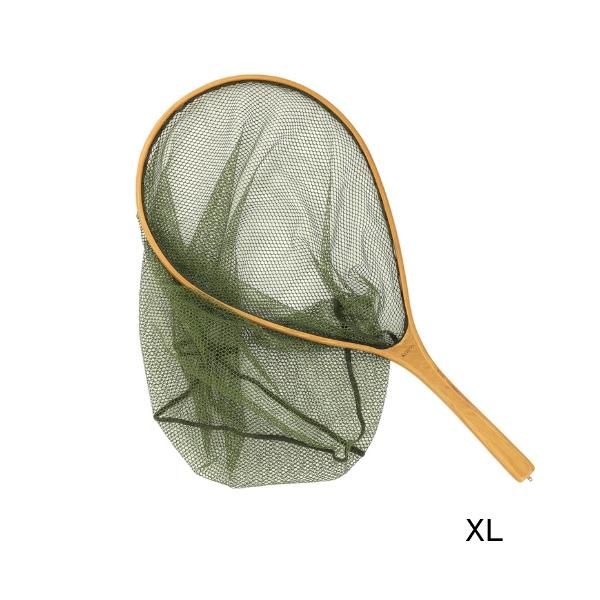 ◆渓流トラウトフィッシングに最適なウッドフレームのネット。ラバーコートネット採用で魚へのダメージを軽減。グリップエンドはヒートン付きでネットコードの装着も可能。ウッド材質は高級感漂うバーズアイメイプル。