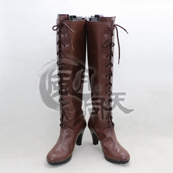 ●商品詳細●商品名：ヘタリア 【非公式/二次創作】 HETALIA フランス娘 フランシス・ボヌフォワ 軍装 コスプレ靴 コスプレブーツ ロングブーツ アニメ 漫画 仮装 変装内容：セット内容は靴です。材質：PU皮革、合成底 などを使用して...