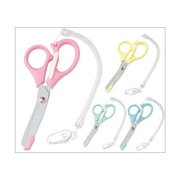 ゆうパケット／定形外郵便／はさみ／ハサミ／鋏／剪刀／メディカルシザー／ナースグッズ／看護／介護／福祉／ピンク／イエロー／グリーン／ブルー／