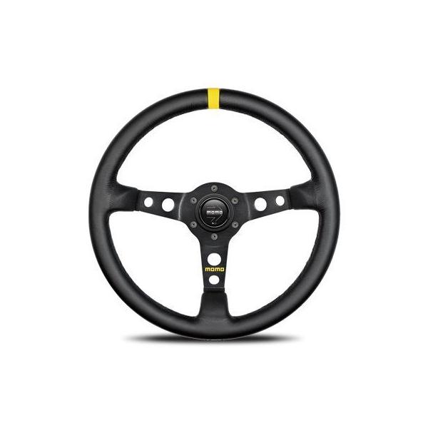 ■カラー・サイズ：ブラックレザー、イエローレザー/ブラックスポーク ■メーカー希望小売価格(税込)：￥41,800 ■備考： M-41 ホーンボタンHB-17が付属します。ボス（ハブ）・アースリング・配線・取付ビス・レンチは付属しません。ボ...