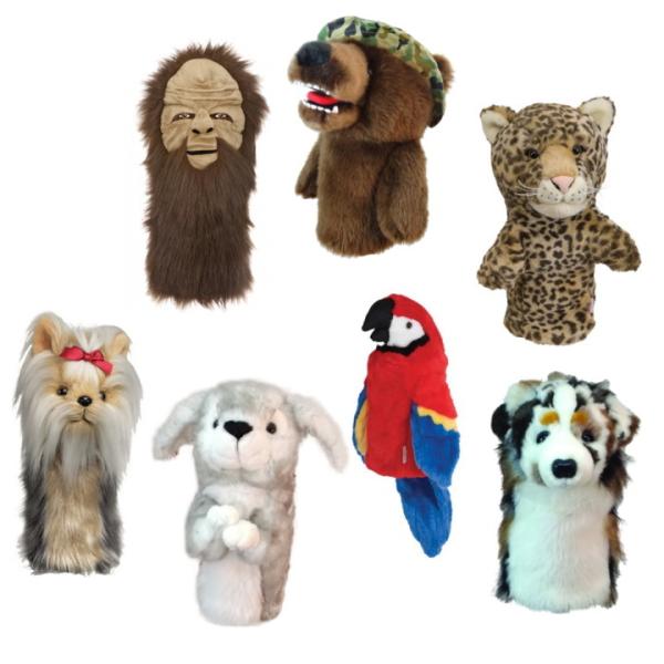 Daphne's ヘッドカバー可愛いDaphne'sのぬいぐるみ ヘッドカバー！ドライバー用460cc対応！！スムーズな着脱。内側はボア素材で大切なクラブを守ります！！【ドライバー用】◆材質：POLYESTER FIBRE◆460cc対応形...